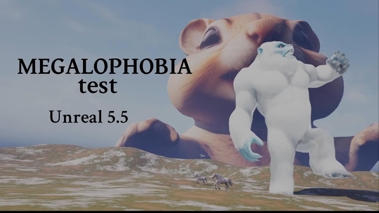 Megalophobia Test in VR: Giant Godzilla Chipmunk - YouTube