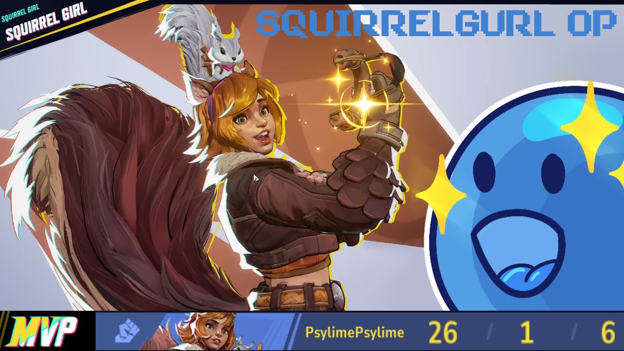Slime PEAKED as Squirrel Girl in Marvel Rivals! - YouTube
