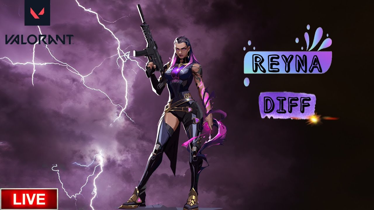 VALORANT LIVE || REYNA DIFF OR WOT ! || EXN OFFICIAL - YouTube