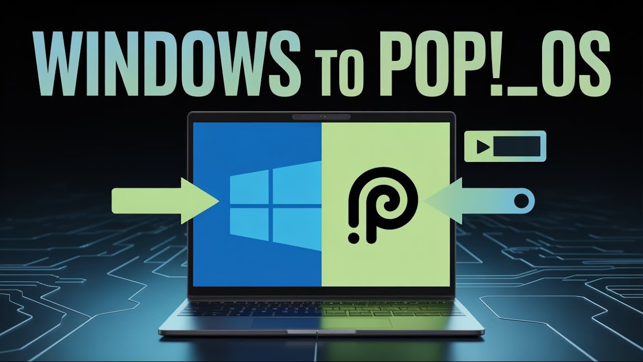 How to Install Pop!_OS on Any Laptop | Windows to Linux Complete Guide ...