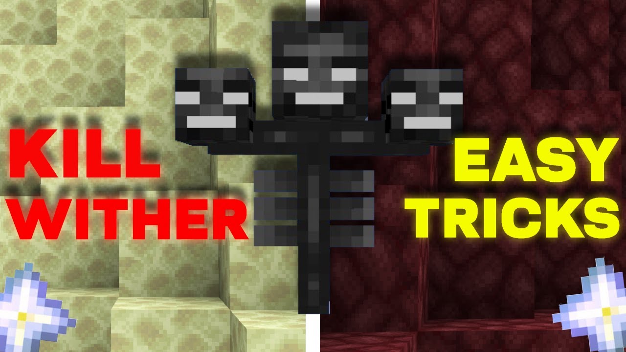 How To Kill A Wither | How To Kill The Minecraft Wither Using Commands ...