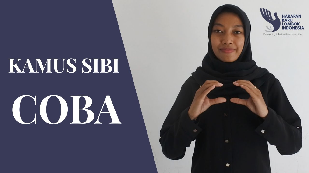 Kamus SIBI - Coba - YouTube