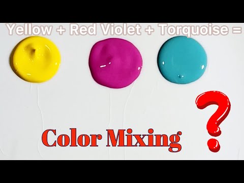 Guess the Final Color 🎨|Satisfying Art video| Mixing video|Making New ...