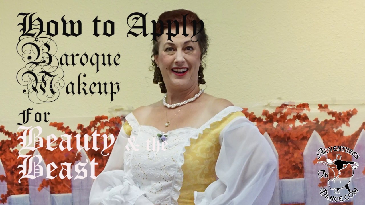 How to Apply Baroque Makeup for Belle from Beauty and the Beast - YouTube