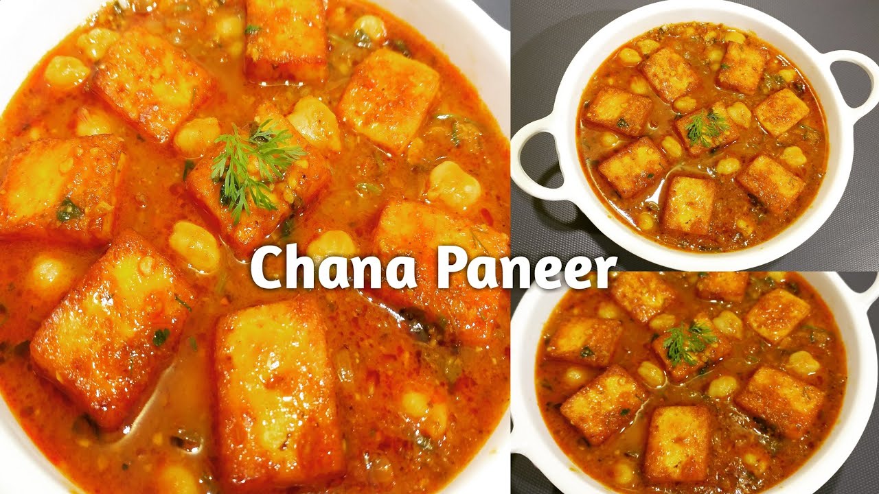 Chana Paneer Masala | Chole Paneer Recipe | Paneer Chole Curry - YouTube