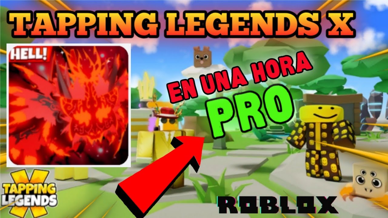 🤯De NOOB a PRO en Tapping Legends X😱[ROBLOX] Me pasan Pets Exótica 😍 ...