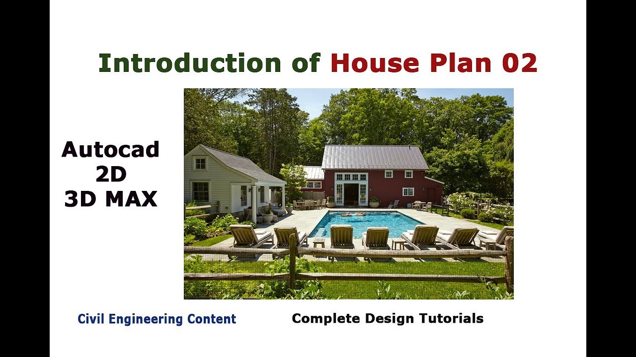 Introduction to House Plan 02| Design a residential Building | Civil ...