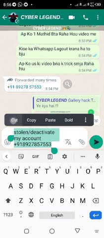 🗿 𝗪𝗛𝗔𝗧𝗦𝗔𝗣𝗣 𝗕𝗔𝗡🗿 FOR REPORT AND TEMP MAIL JUST MESSAGE ME AT INSTA.ITS ...