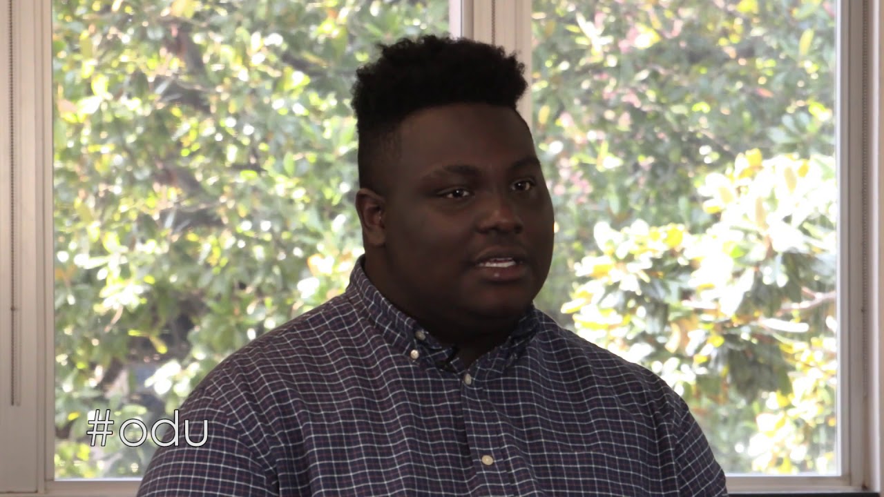 Faces of ODU: Isaiah Lucas - YouTube