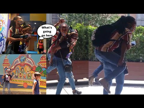 Winner Gets a Piggyback Ride out of Toy Story Mania|Lift & Carry at ...
