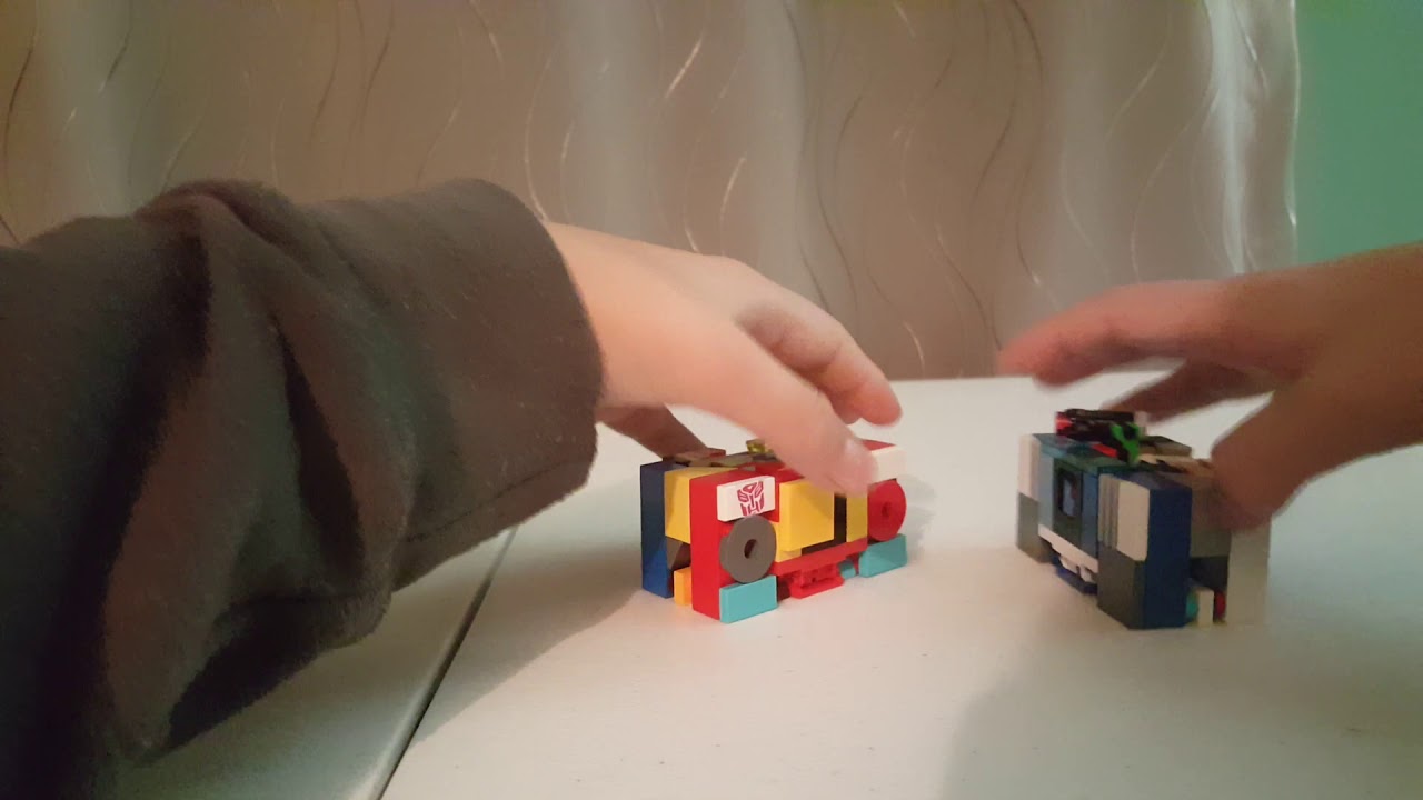 Lego transformers blaster - YouTube