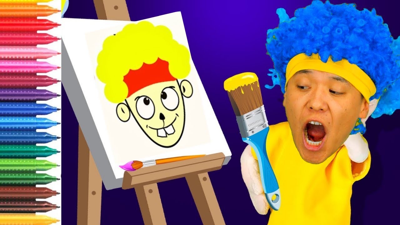 Draw Me + Drawing D Billions Kids Songs 🌈 #DBillions - YouTube