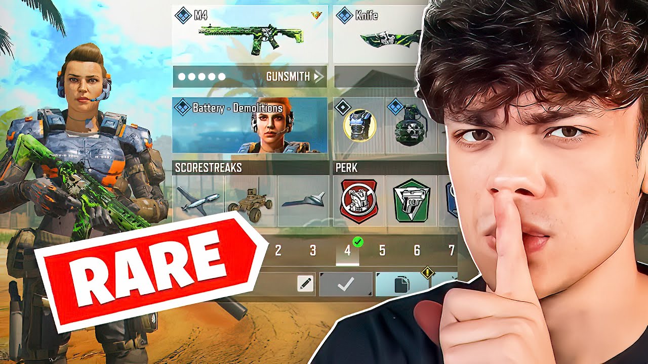 Using the Rarest Loadout in COD Mobile! - YouTube