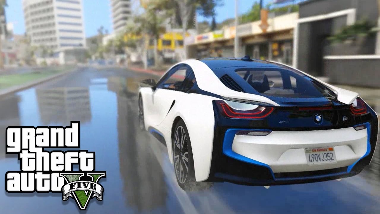 GTA 5 Crystal Reality Graphics mod | Real cars mod Showcase [1080p ...