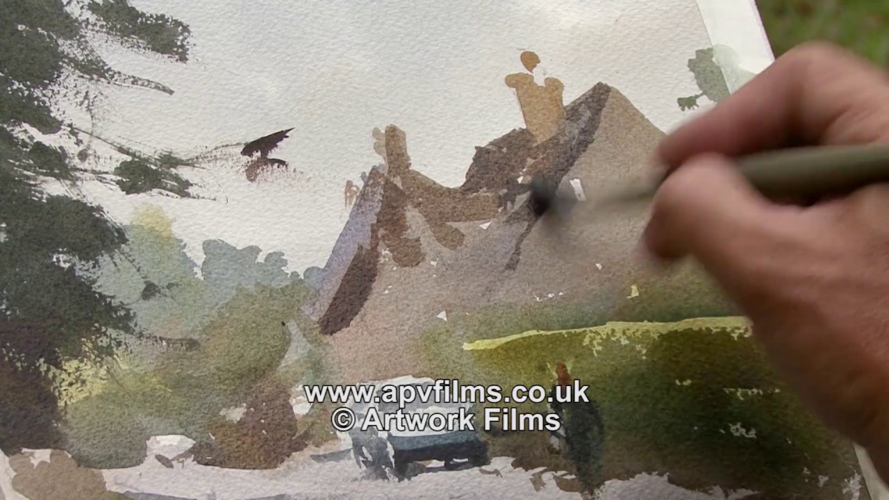 Watercolour Plein Air with Andy Evansen - APV Films - YouTube