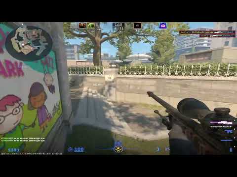 OVERPASS 4K AWP CLUTCH !!