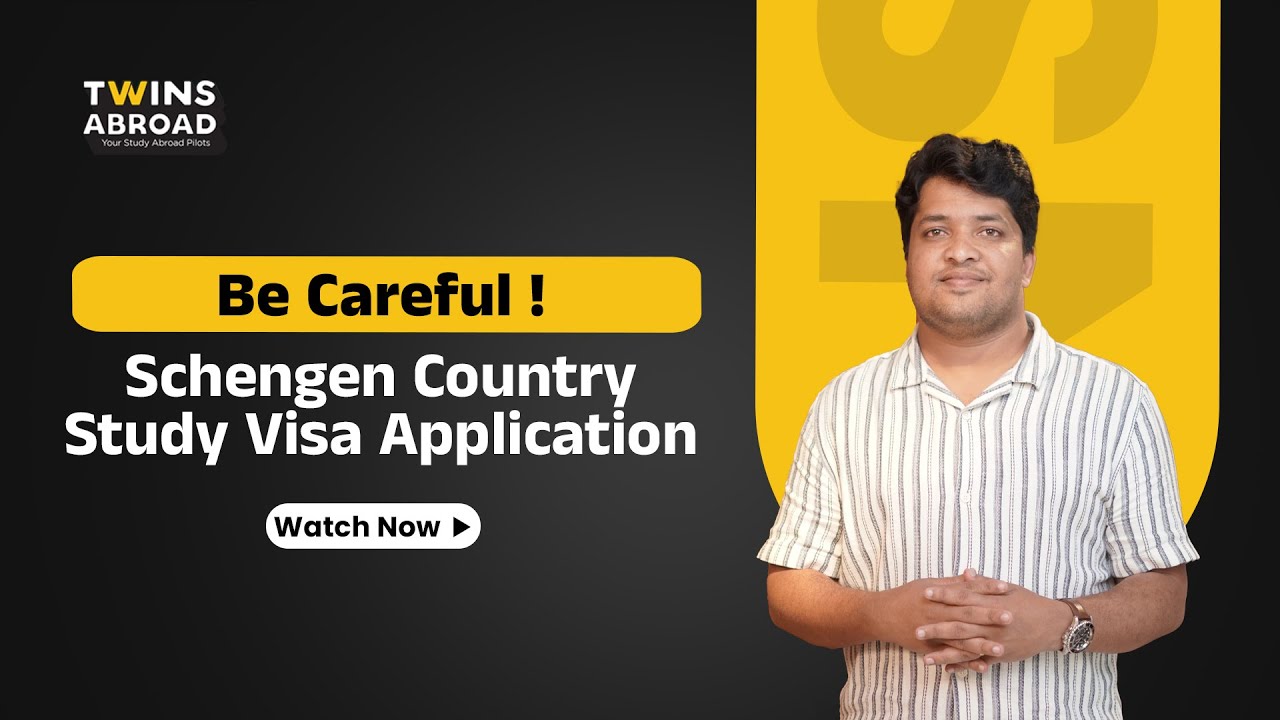 Be careful! Schengen Country Study Visa Application - YouTube