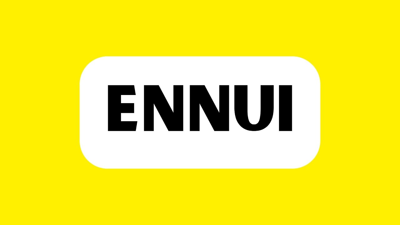 How to Pronounce Ennui (Correctly) - YouTube
