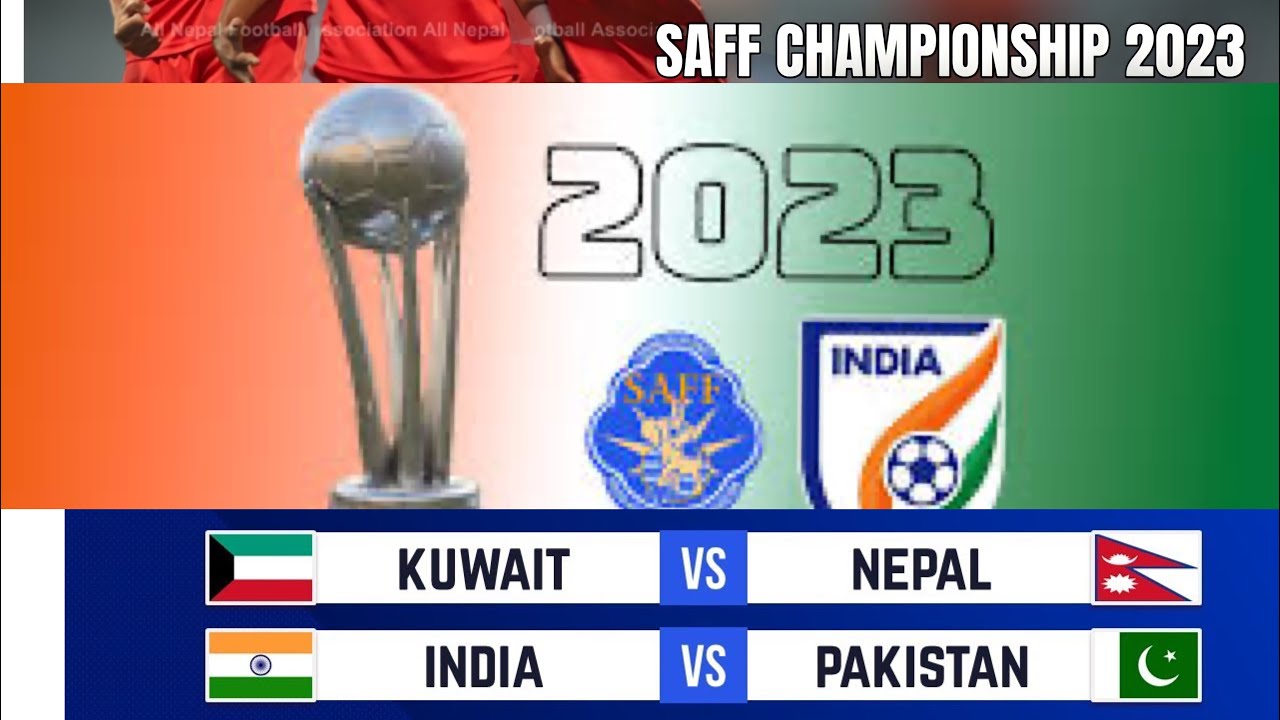 SAFF Championship 2023: Final fixtures and dates announced - YouTube