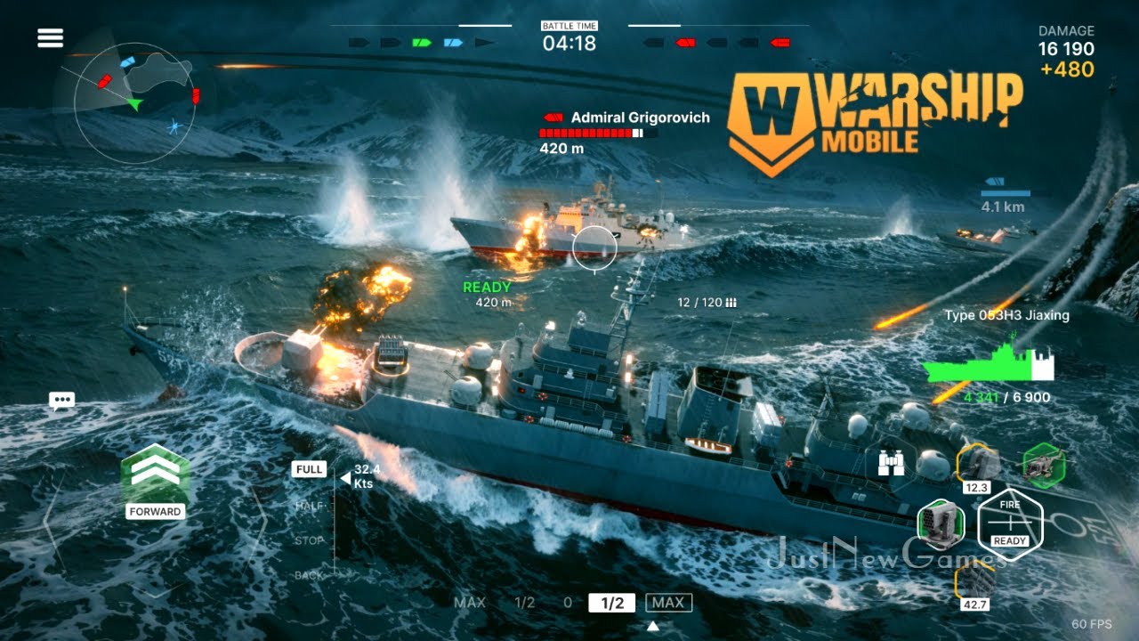 Warships Mobile 2: Naval War (Global) - Gameplay Android - YouTube