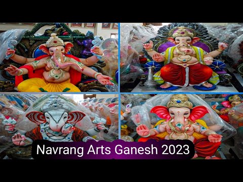 Navrang Arts Ganesh Murthy 2023 | Dhoolpet Ganesh idols Wholesale ...