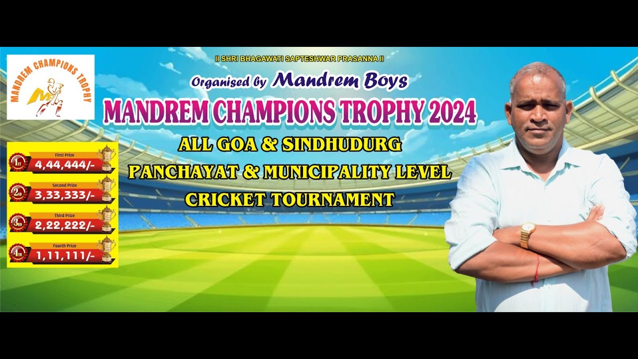 MCT 2024 || Mandrem Champions Trophy 2024 || Final Day - YouTube