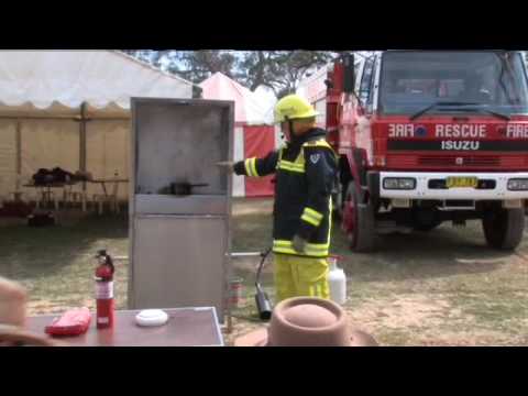 Portable Kitchen Fire Simulator - Part 1 - YouTube