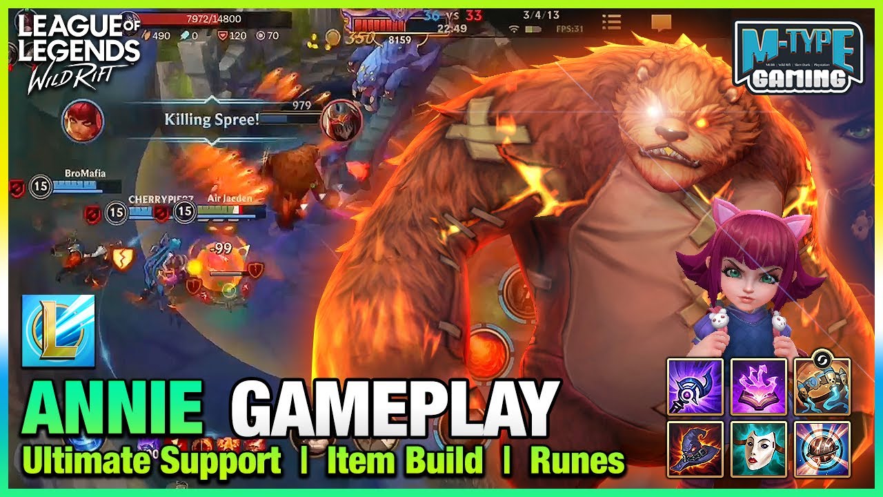 ANNIE ULTIMATE SUPPORT | gameplay, runes, item build 📌 | Ultimate Mage ...