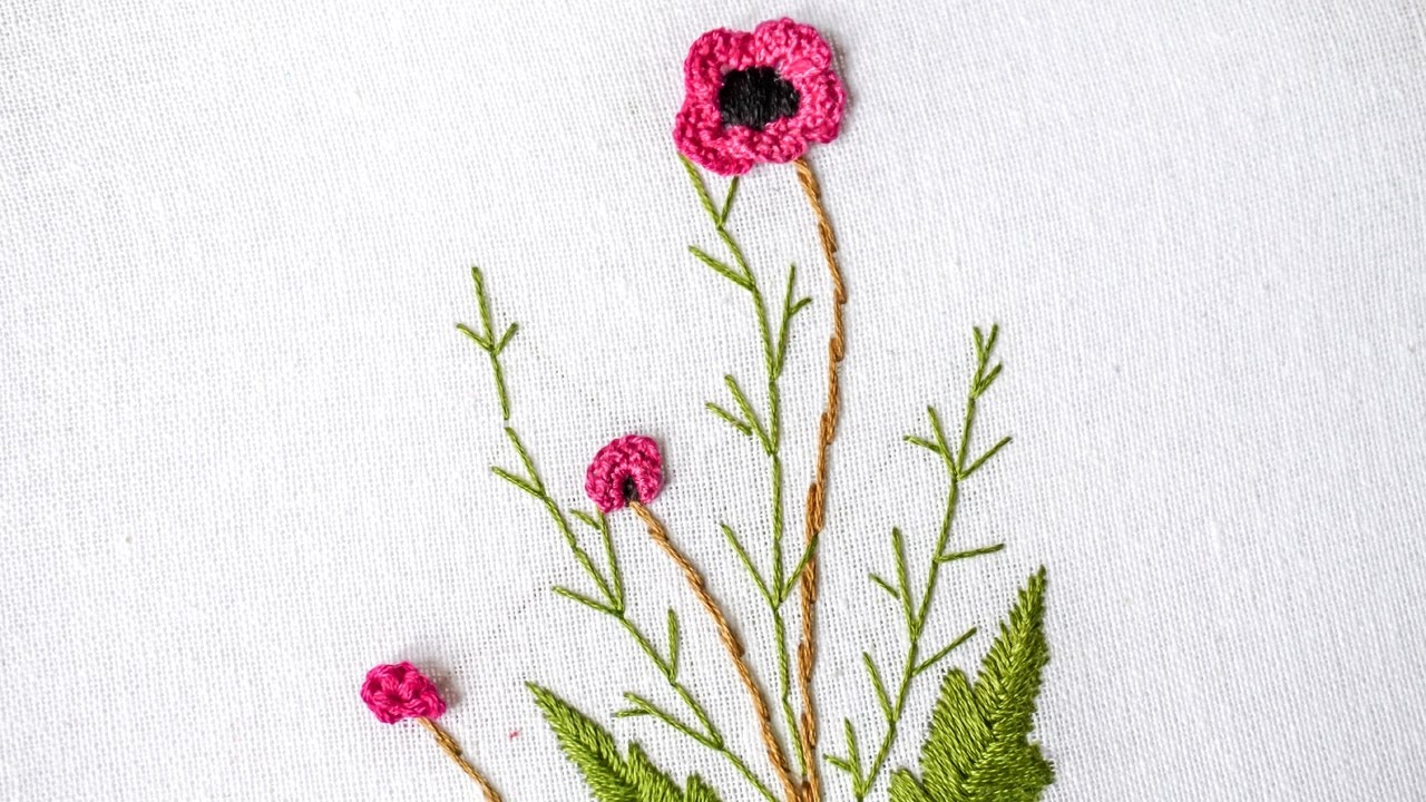 Brazilian Embroidery Flower Patterns