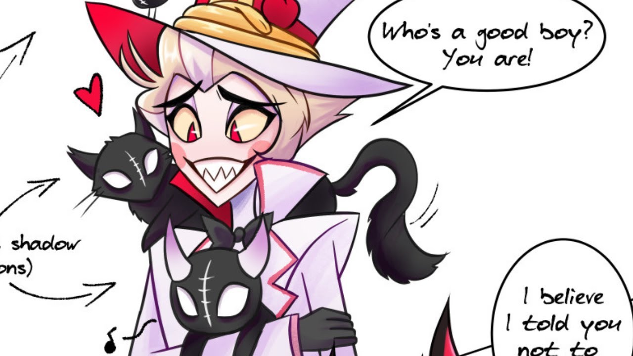 Lucifer LOVES Alastor's minions! - Hazbin Hotel Comic Dub - YouTube