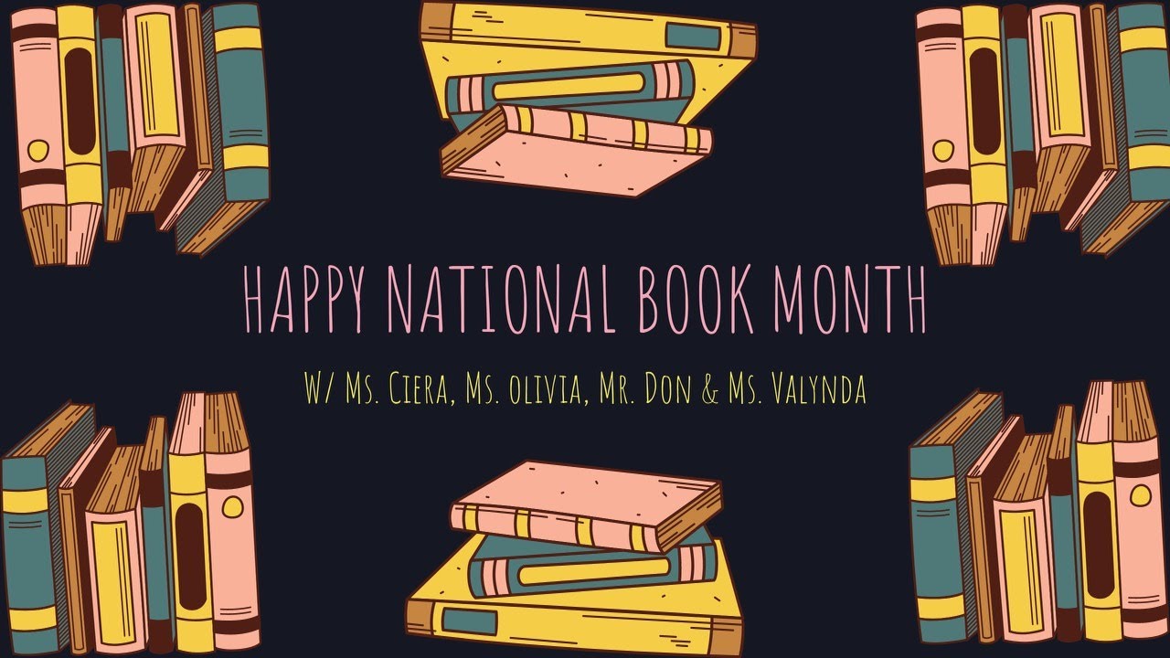 Happy National Book Month 📚 - YouTube