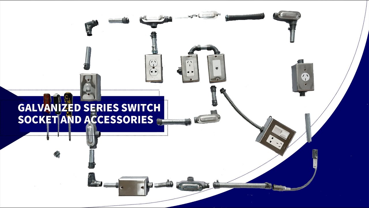 Industrial Style Electrical Products | Assembly swiches and receptacle ...