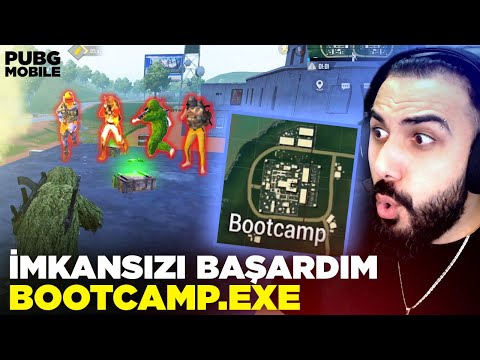 KİMSENİN YAPAMADIĞINI BAŞARDIM!! 😯 BOOTCAMP.EXE | PUBG MOBILE