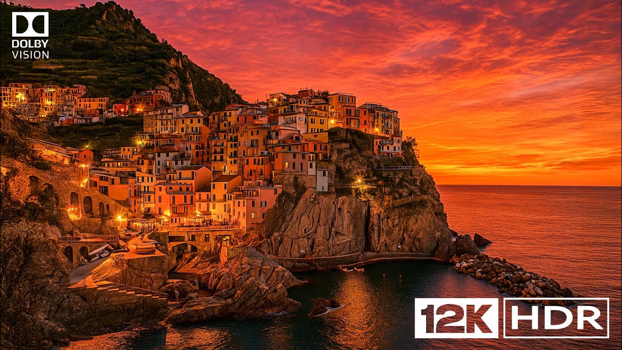 THE GOLDEN HOUR IN 12K HDR | DOLBY VISION SCENIC BEAUTY - YouTube
