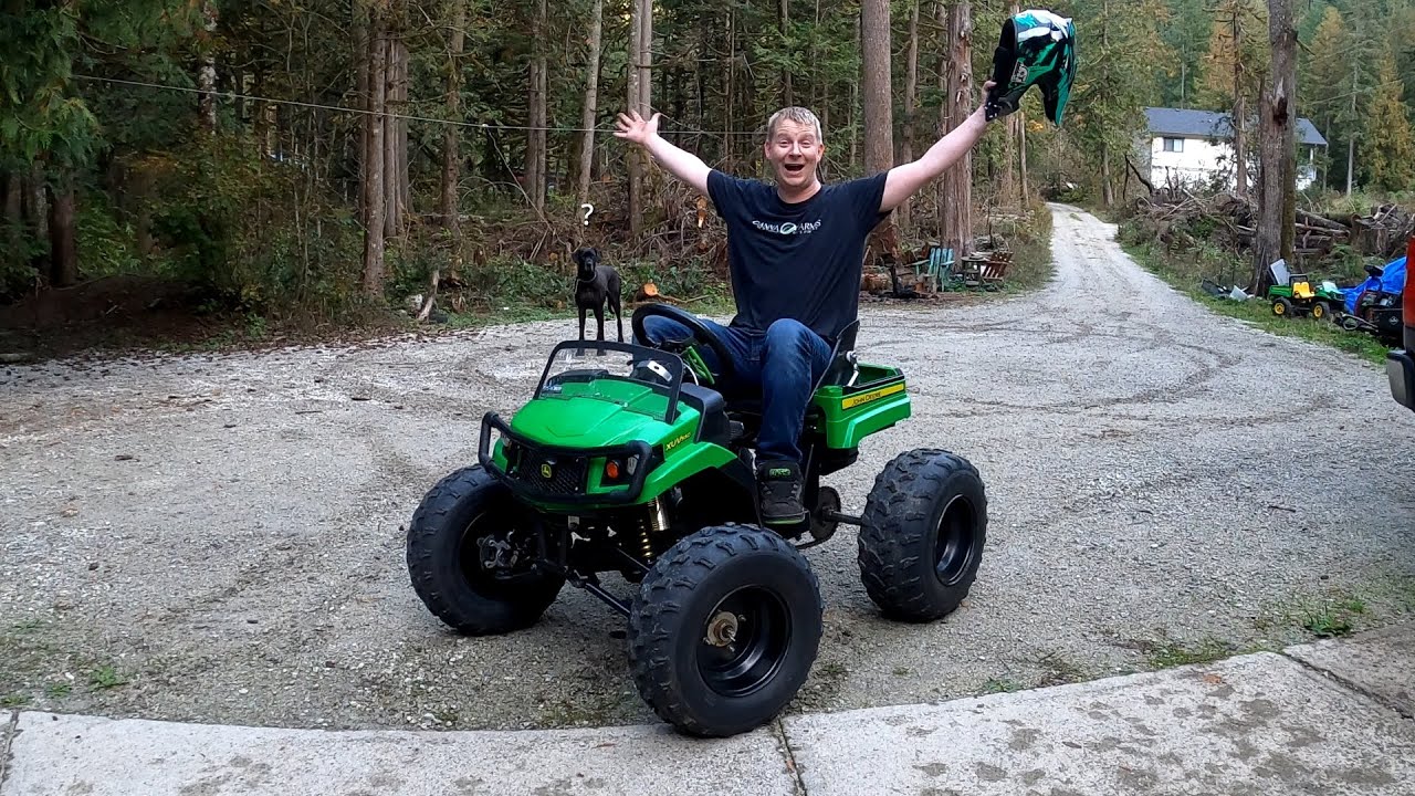 Power Wheels Gator Build Part 8 - YouTube