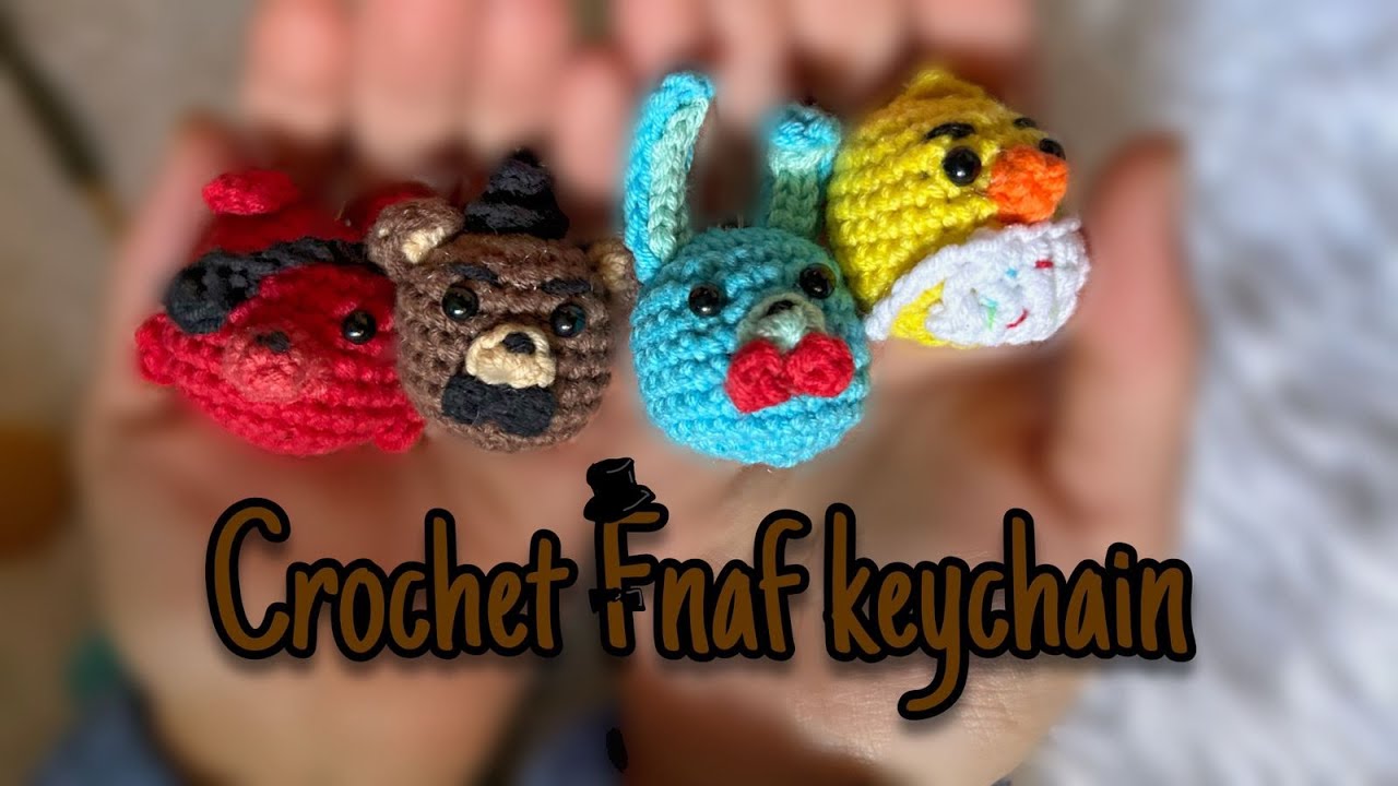 Fnaf crochet tutorial: part 1 | : الجزء الأول كروشية فناف - YouTube