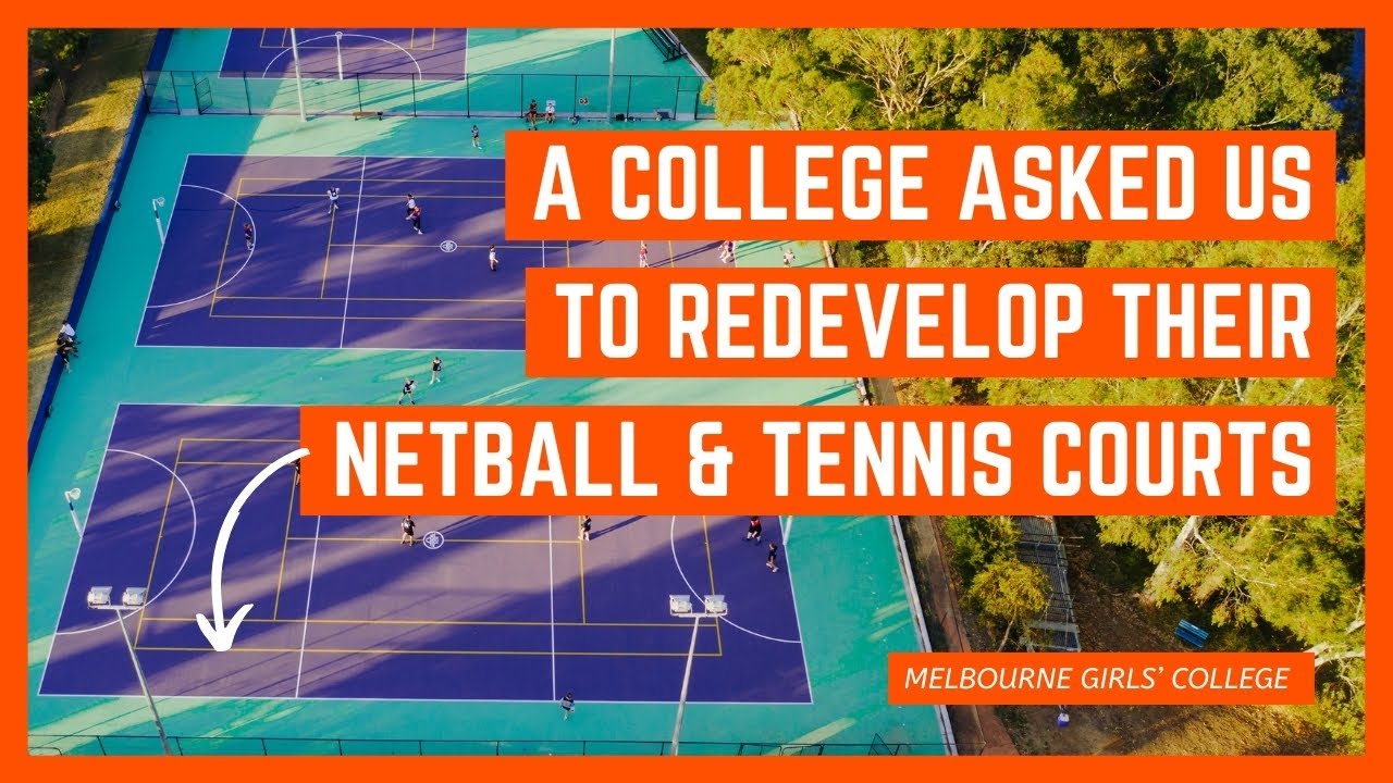 Netball and tennis courts redevelopment for Melbourne Girls' College ...