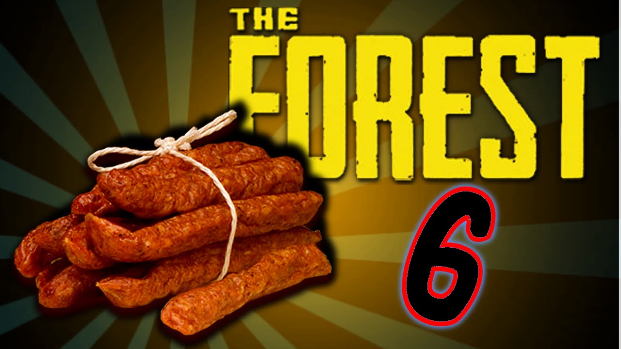 MY DRIED MEAT!!! | The Forest - Part 6 - YouTube