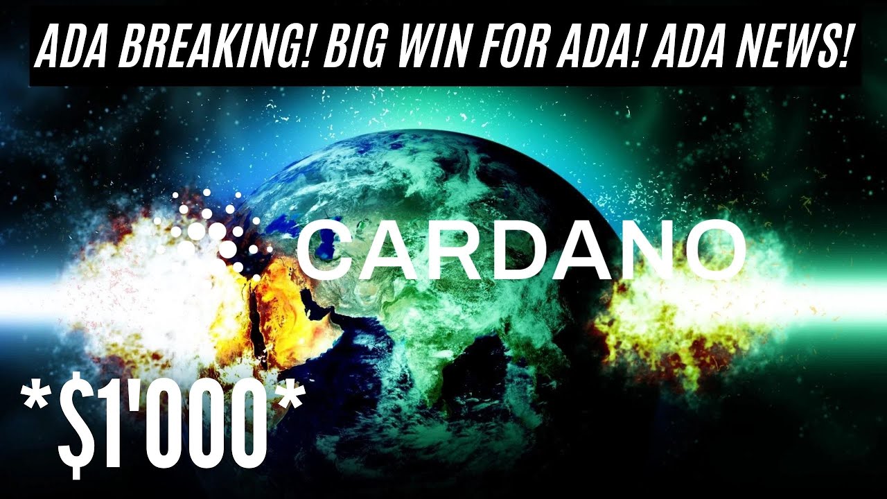 ADA *BREAKING! ADA Big Win!* 🚨Finally Happened!💥Must SEE END! 💣OMG ...