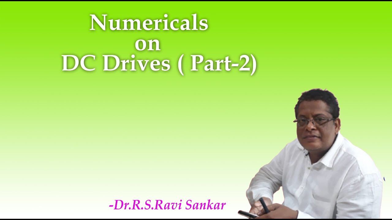 Numerical on DC Drive ( Part 2) - YouTube