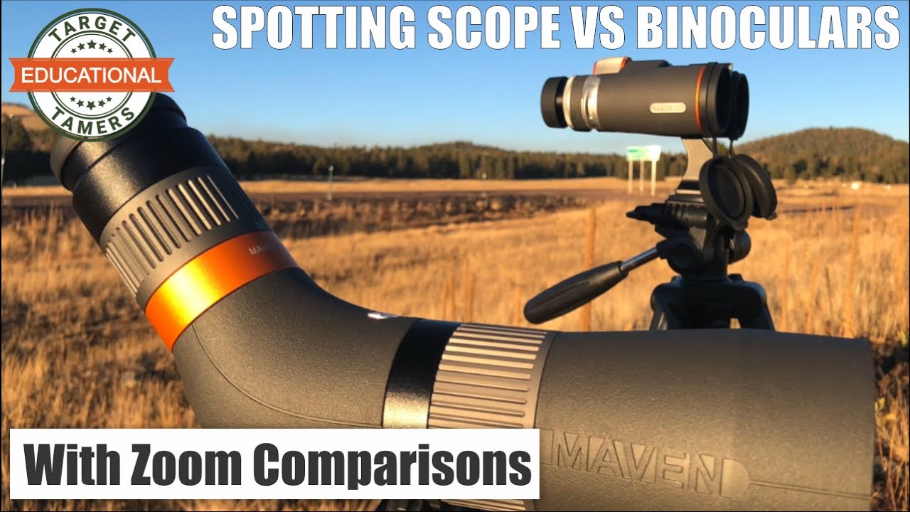 Spotting Scopes VS Binoculars: 7 Reasons To Choose A Spotter