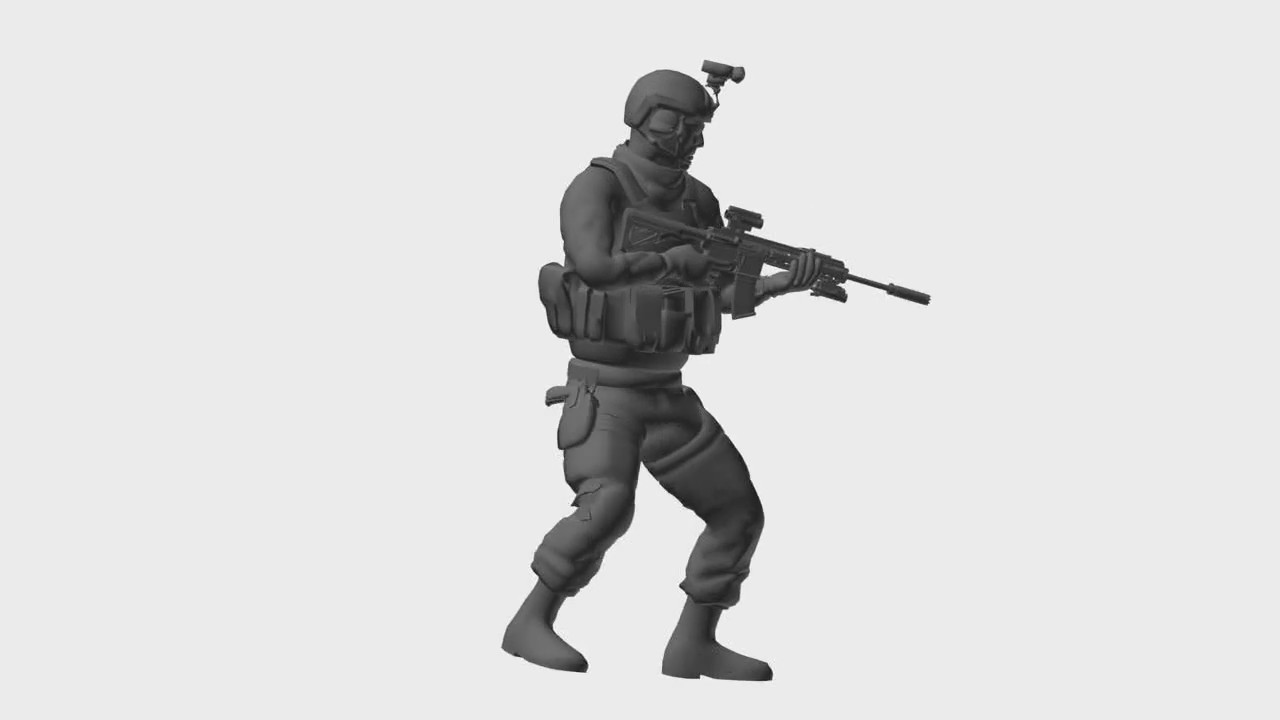 Game Animation Locomotion Rifle Cover Left To Idle Aim H 3ds Max And Game Animation Locomotion Rifle Cover Left To Idle Aim H 3ds Max And