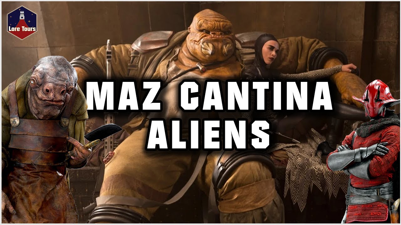 The Aliens of Maz's Cantina - Star Wars Lore - YouTube