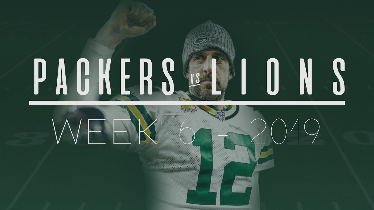 Aaron Rodgers Leads Controversial Comeback Against Lions | Week 6, 2019 ...