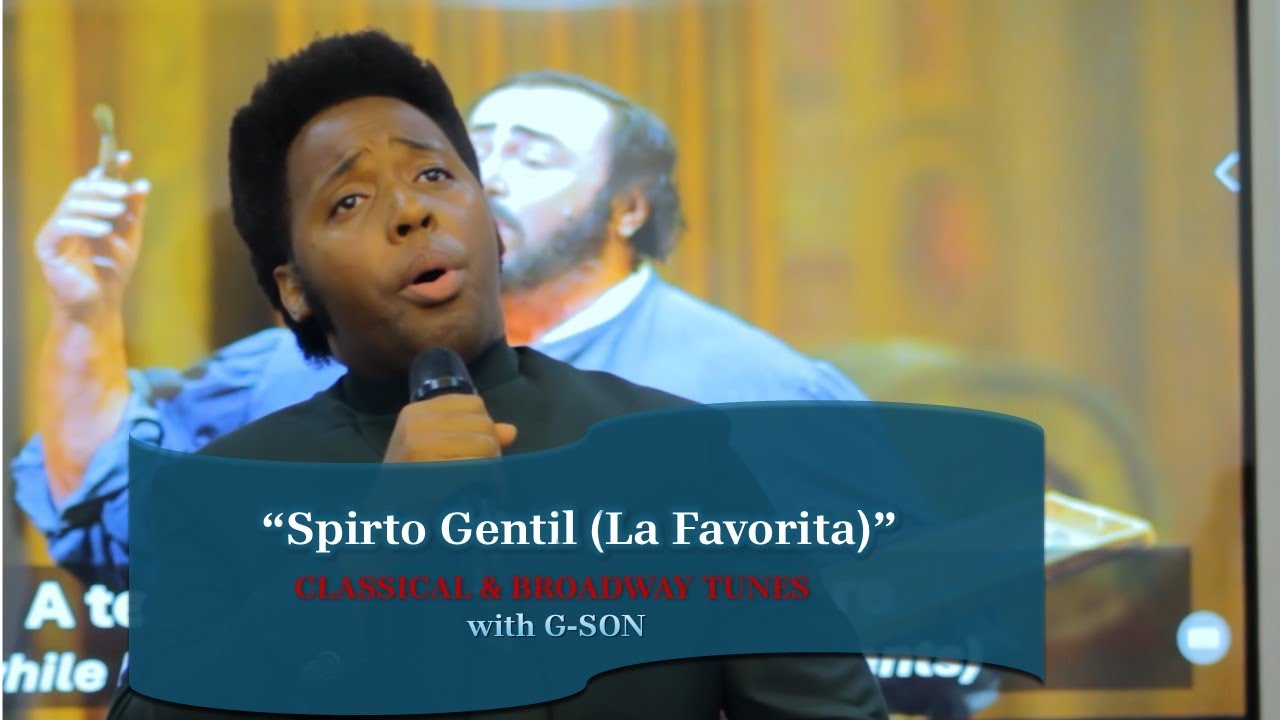 Tenor singer attempts HIGH C in Donizetti's "Spirto Gentil (La Favorita ...