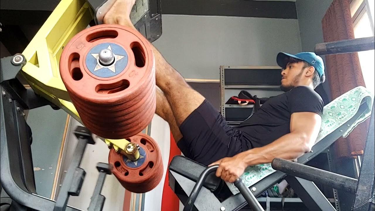 Day 5 ( Tempo Leg press 165kg 10reps)(1st) - YouTube