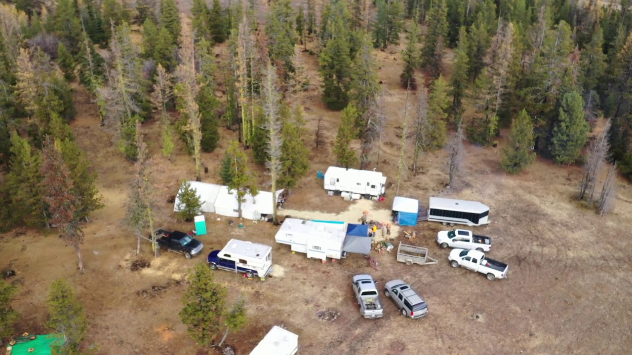 Elk Camp 2018 Circle the camp - YouTube