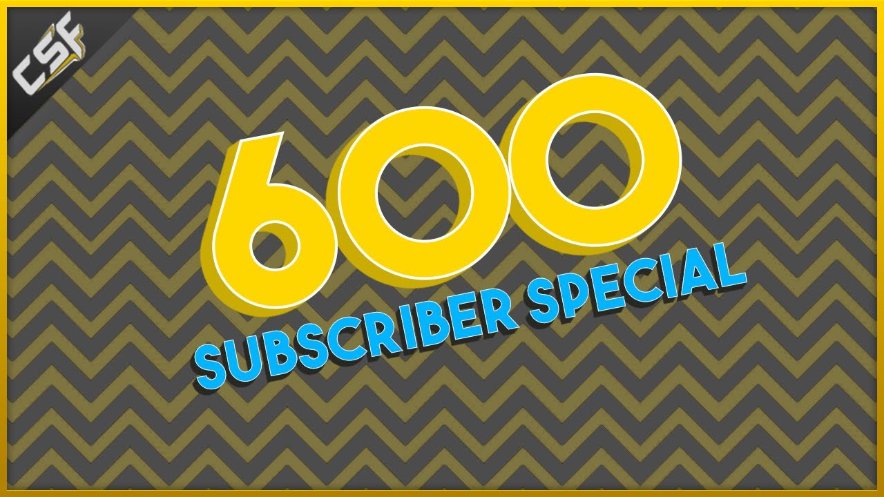 600 Subscriber Special announcement!!! - YouTube