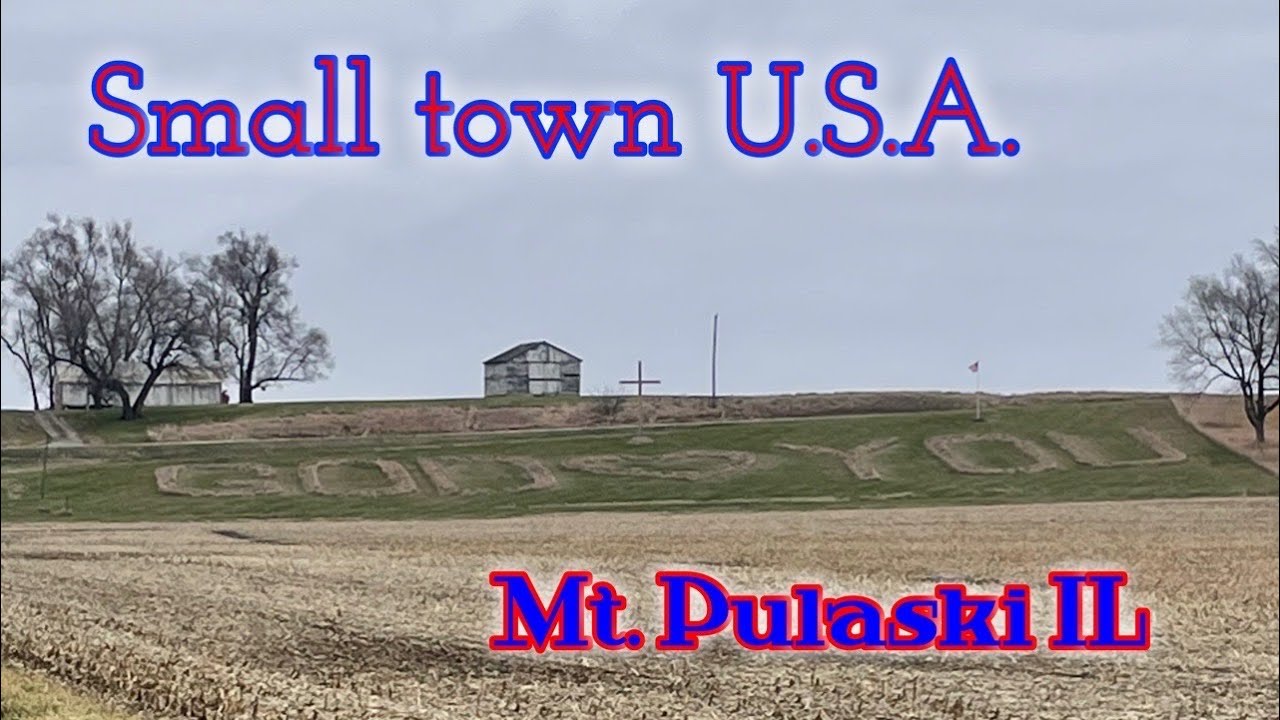 Exploring small towns Mt Pulaski - YouTube