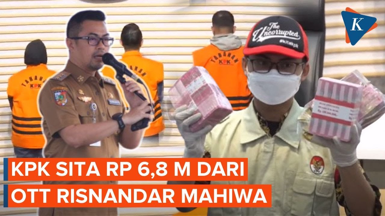 KPK Sita Rp 6,8 Miliar dari OTT PJ Wali Kota Pekanbaru Risnandar Mahiwa - YouTube